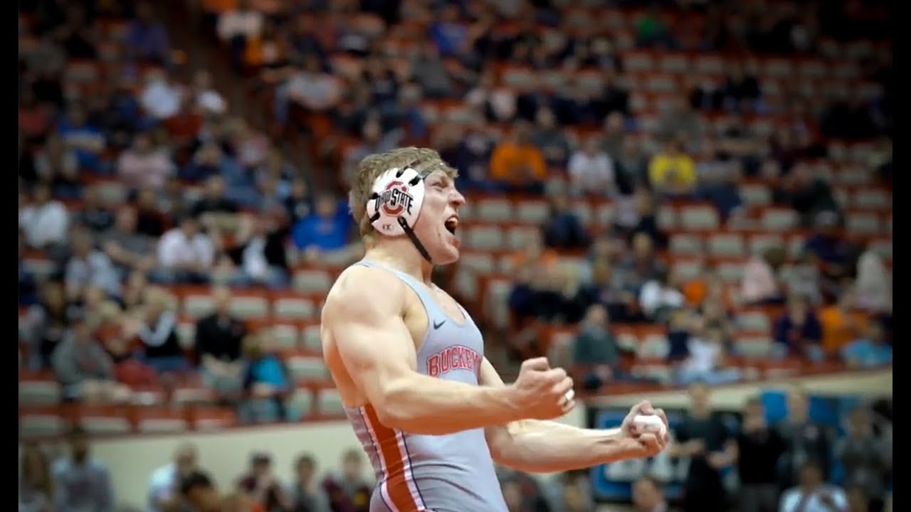 Kolin Moore vs Brett Pfarr 2016 197 lbs Big 10 Championships Finals ...