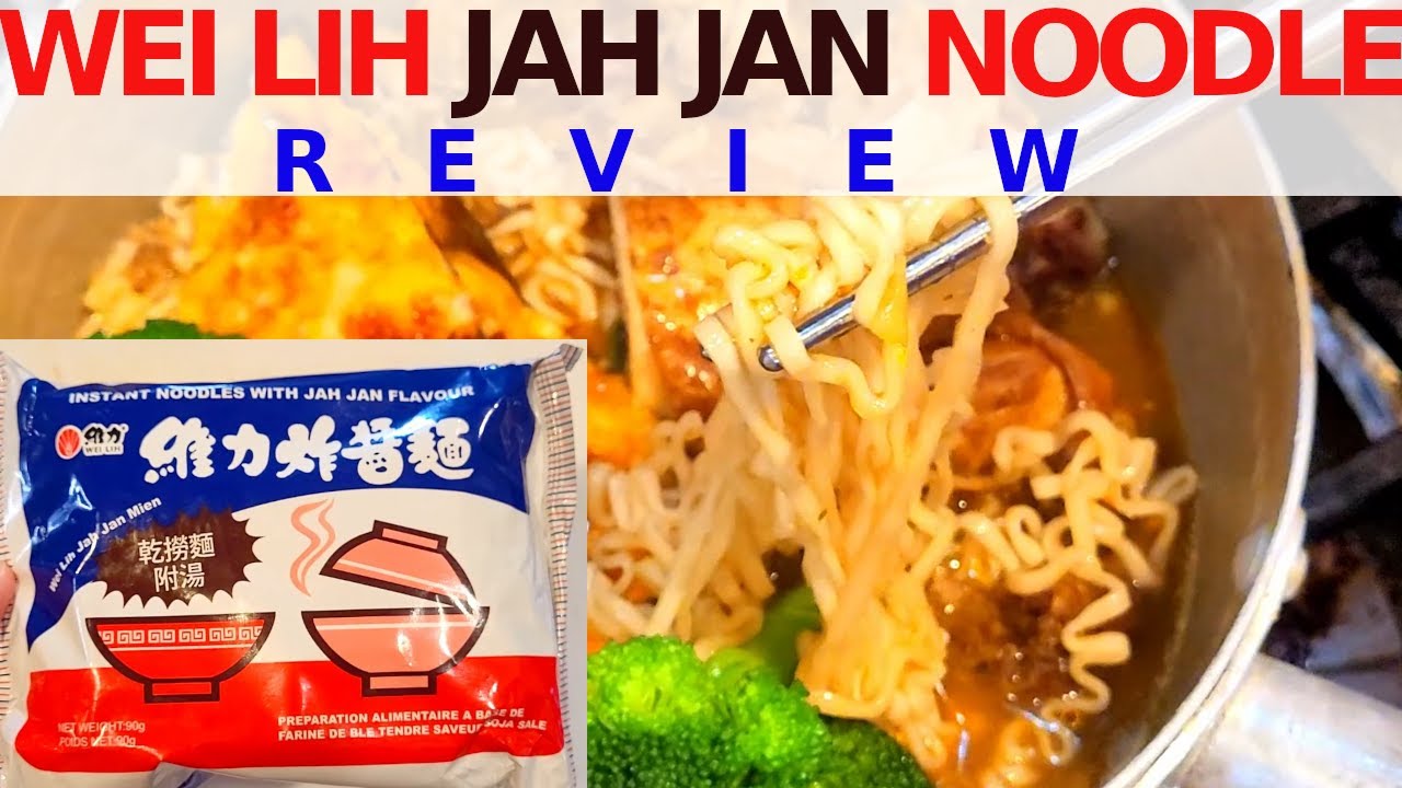 Wei Lih Jah Jan Instant Noodle Review - YouTube
