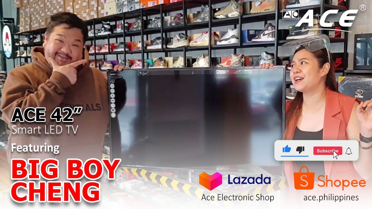 Big Boy Cheng's Ace 42" Smart LED TV - YouTube