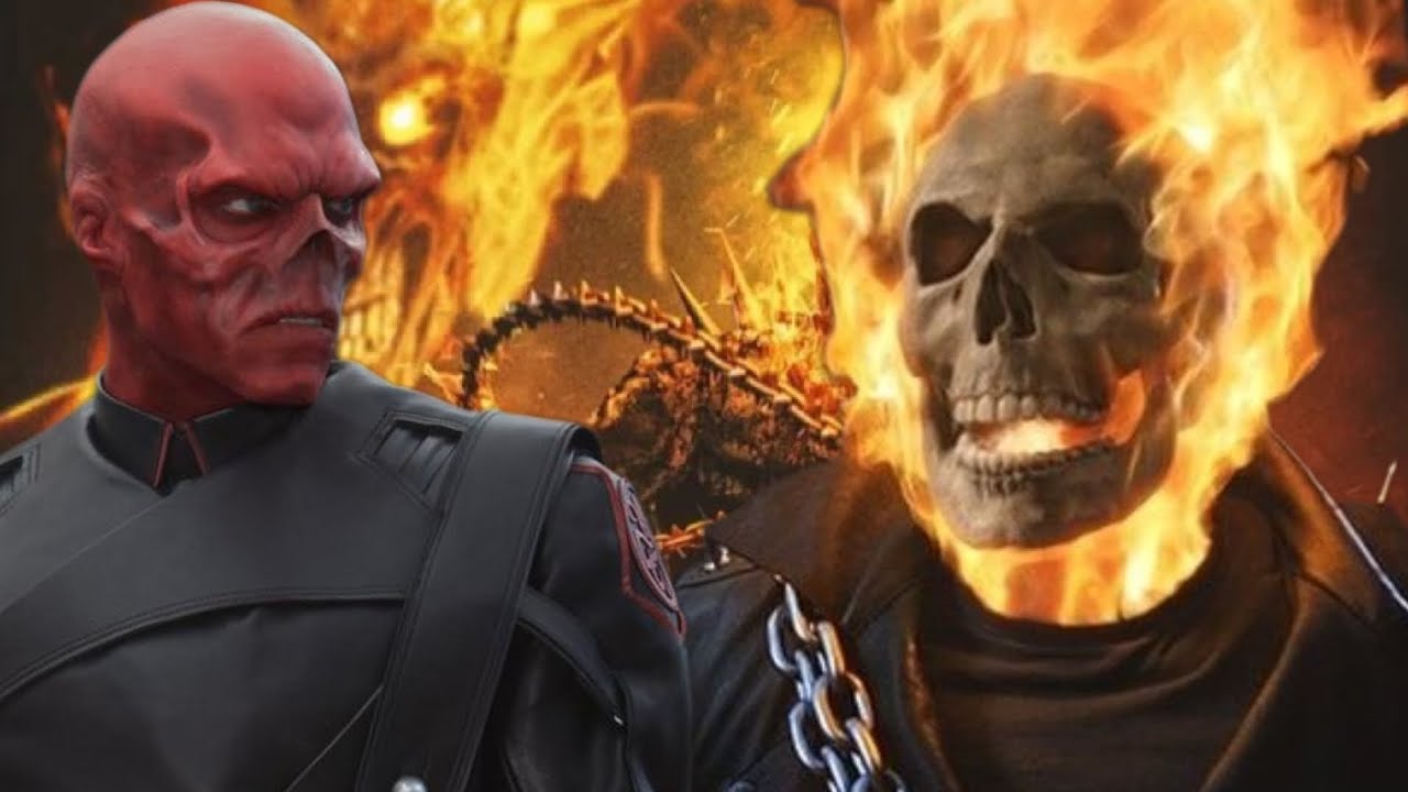 Ghost-rider vs Red Skull EDIT Fan Dame - YouTube