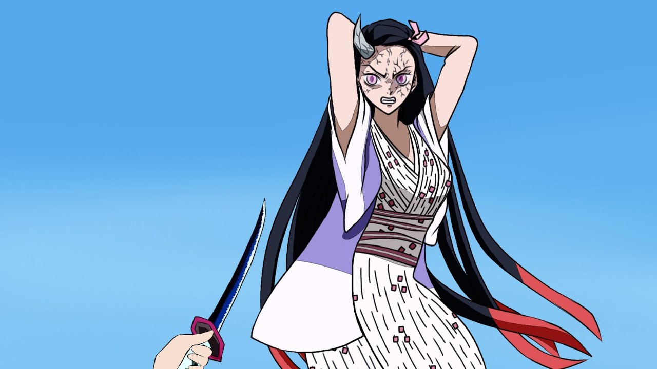 Demon slayer zero two dodging meme complete| nezuko dodging meme - YouTube