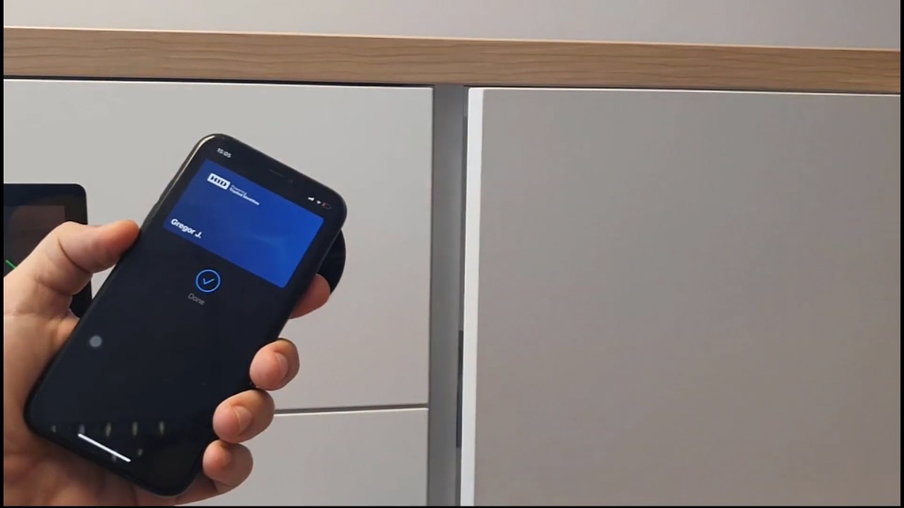 Unlock and access your locker with Apple Wallet - YouTube