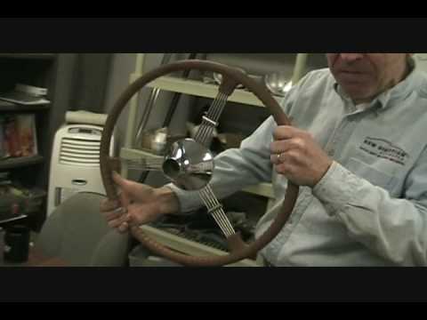 Part 12 - Banjo Steering Wheel - 1937 Packard 120 CD Restoration - YouTube
