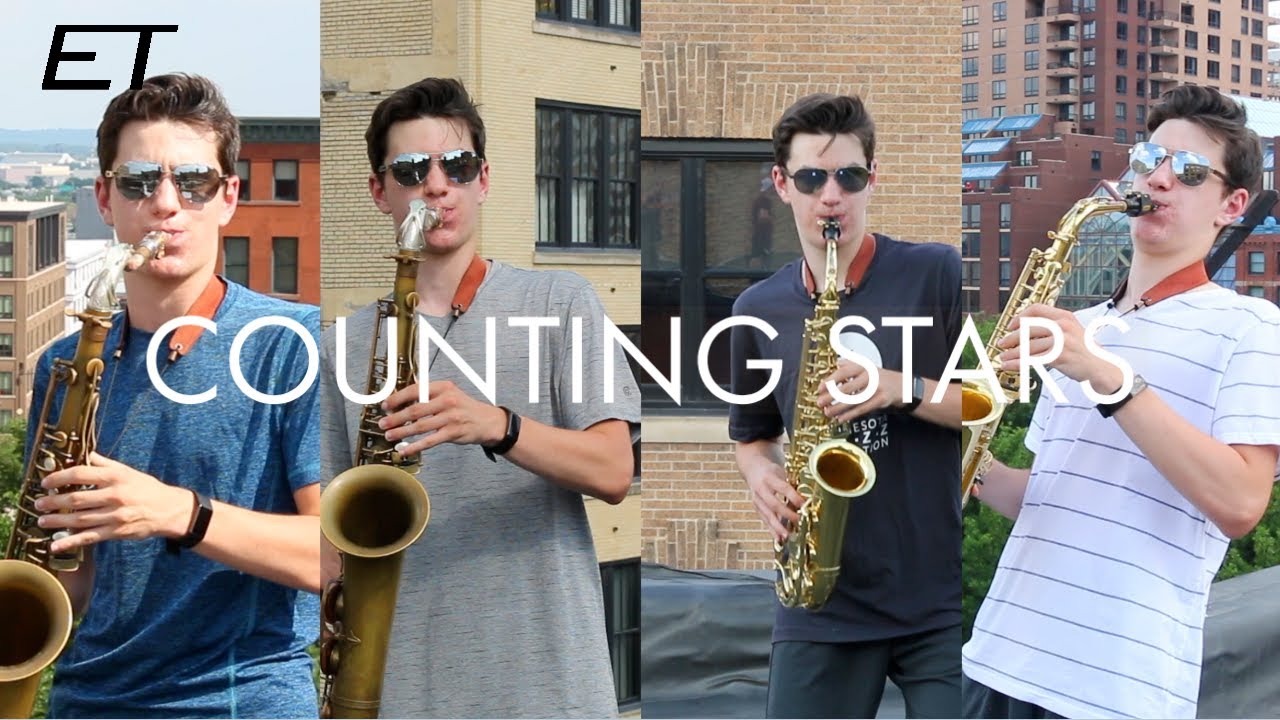 Counting Stars Sax Sextet (Cover) - YouTube
