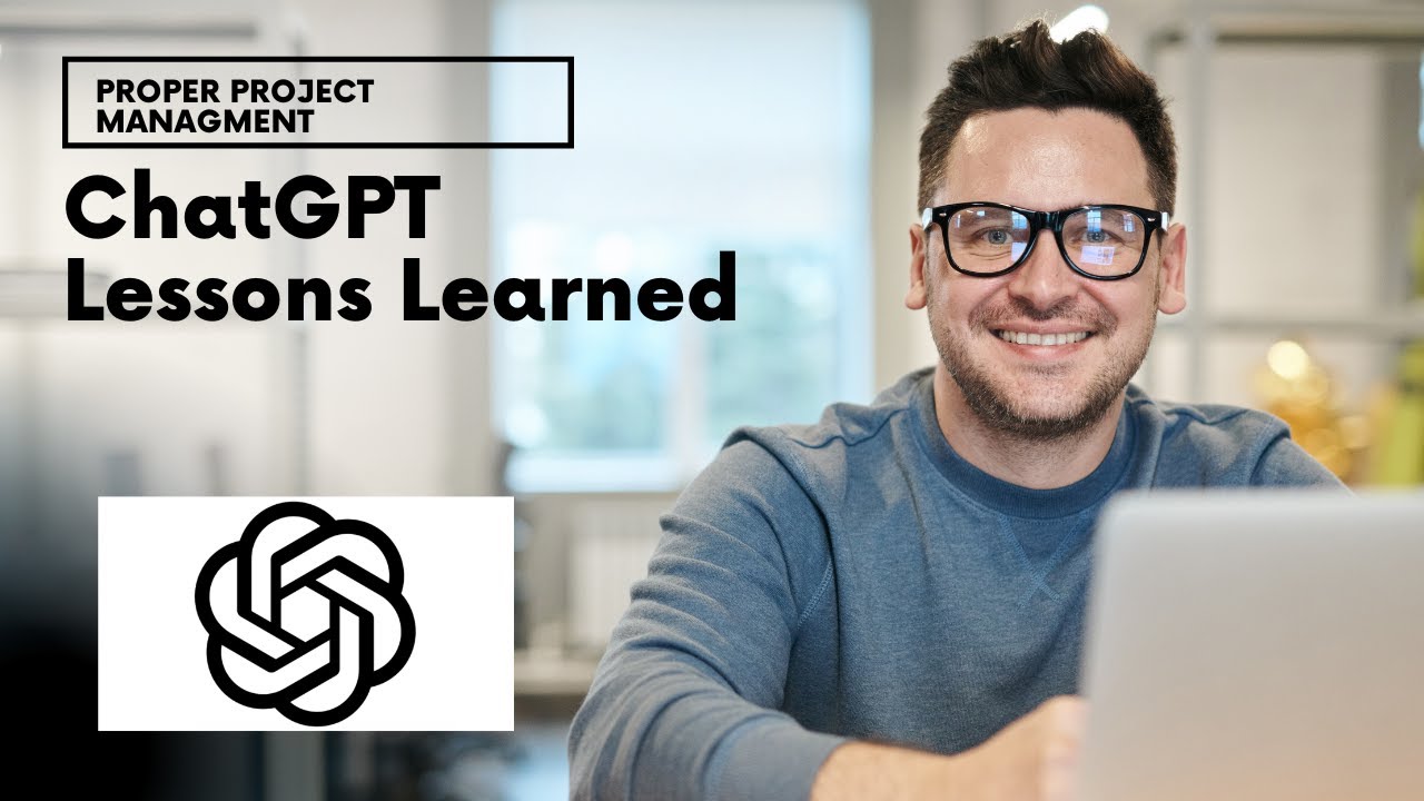 Unleash Chatgpt For Capturing Lessons Learned For Your Projects Youtube