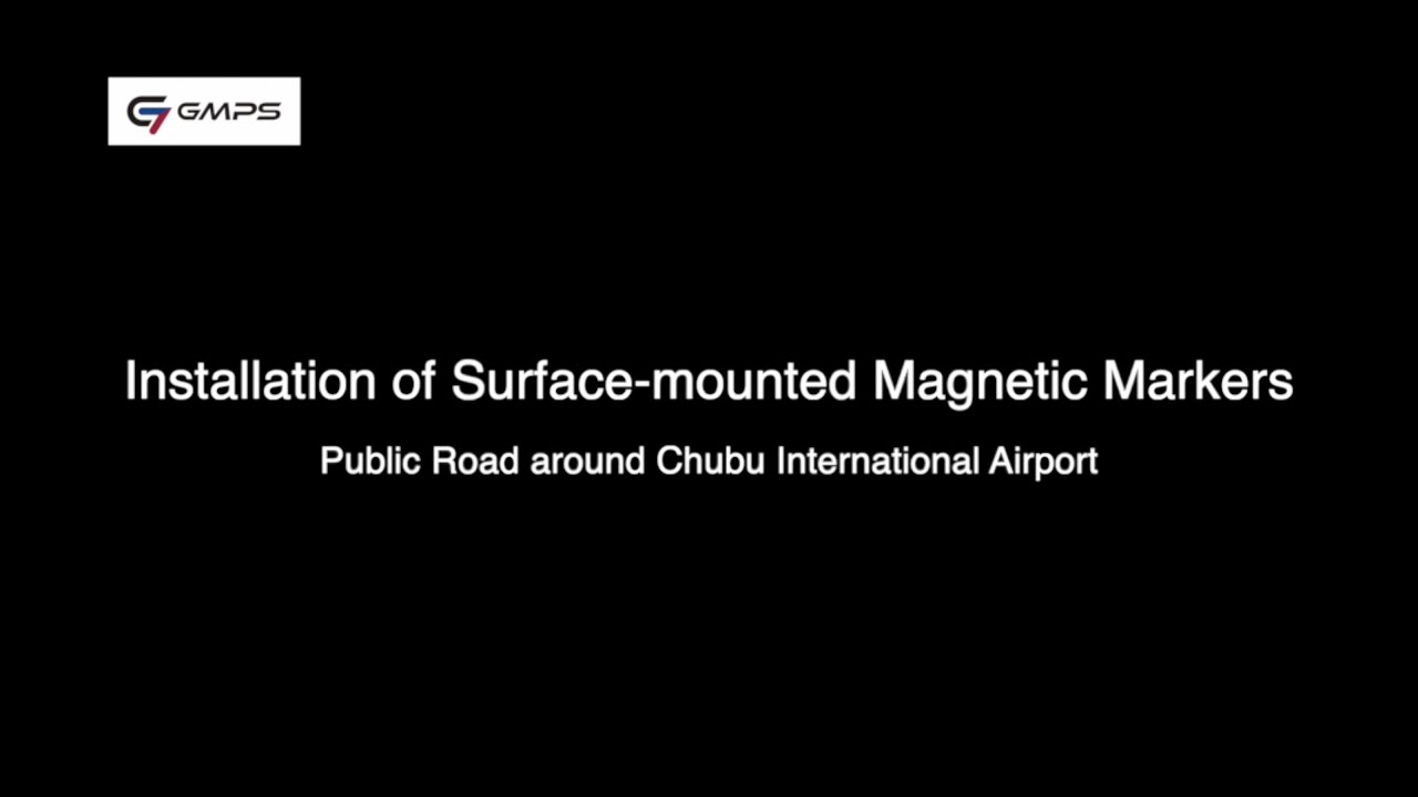 Installation of Surface-mounted Magnetic Markers - YouTube