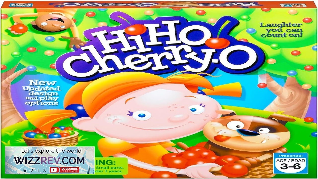 Hasbro Gaming Hi Ho Cherry O Board Game for 2 to 4 Players - YouTube