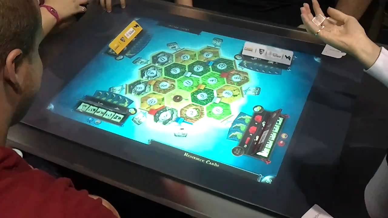 PAX10 - Catan on MS Surface Table - YouTube