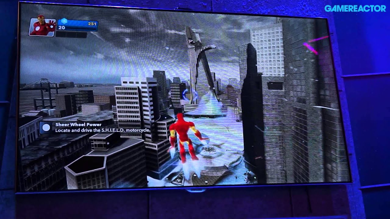 E3 2014: Disney Infinity 2.0: Marvel Super Heroes - Gameplay 2 - YouTube