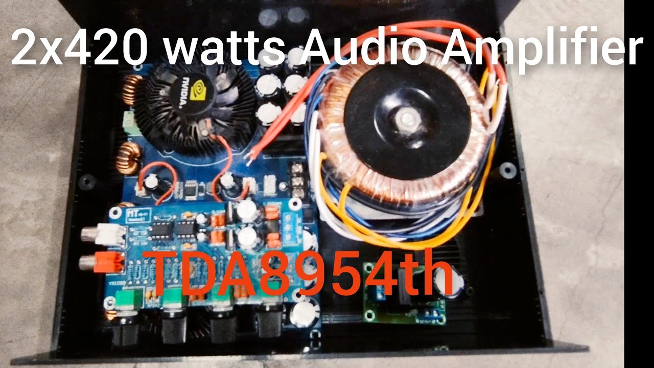 TDA8954th Digital Audio Amplifier | #TDA8954TH - YouTube