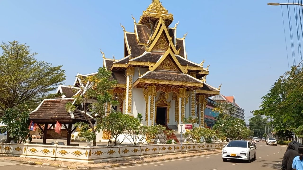 Simuang Village - Temples and Park, #Vientiane, Lao PDR - YouTube