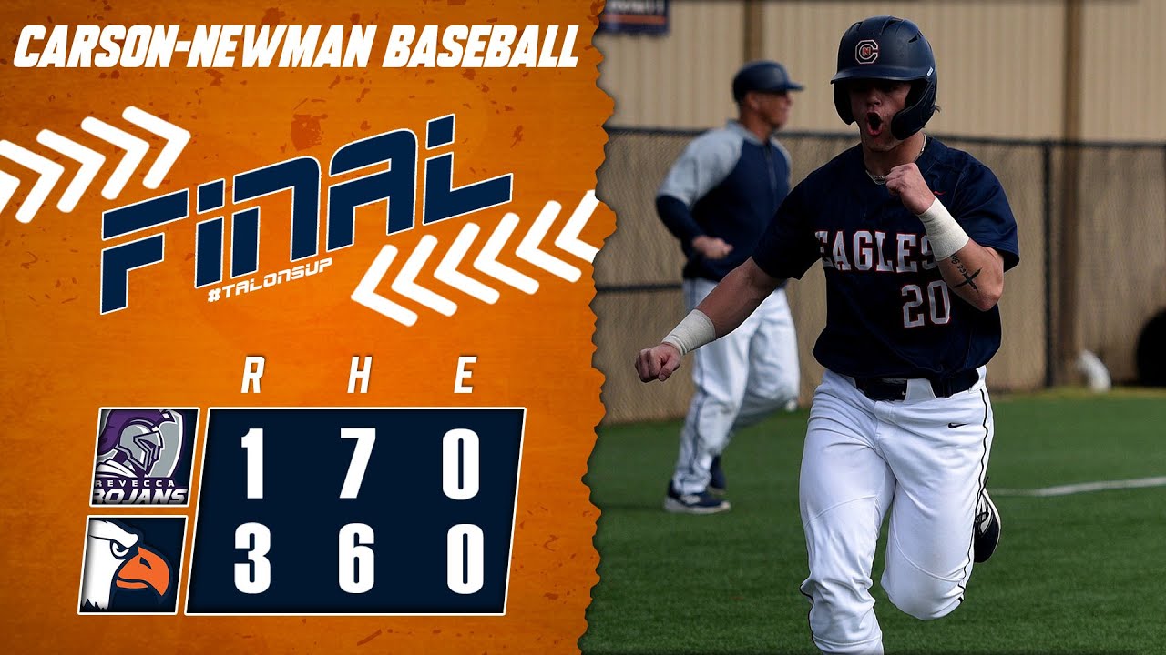 Carson-Newman Baseball 2025: C-N 3, Trevecca Nazarene 1 Highlights 2-8 ...