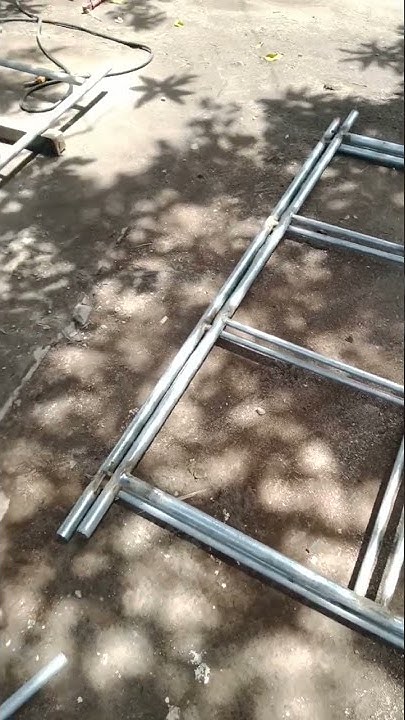 How to make Scaffolding for construction.. - YouTube