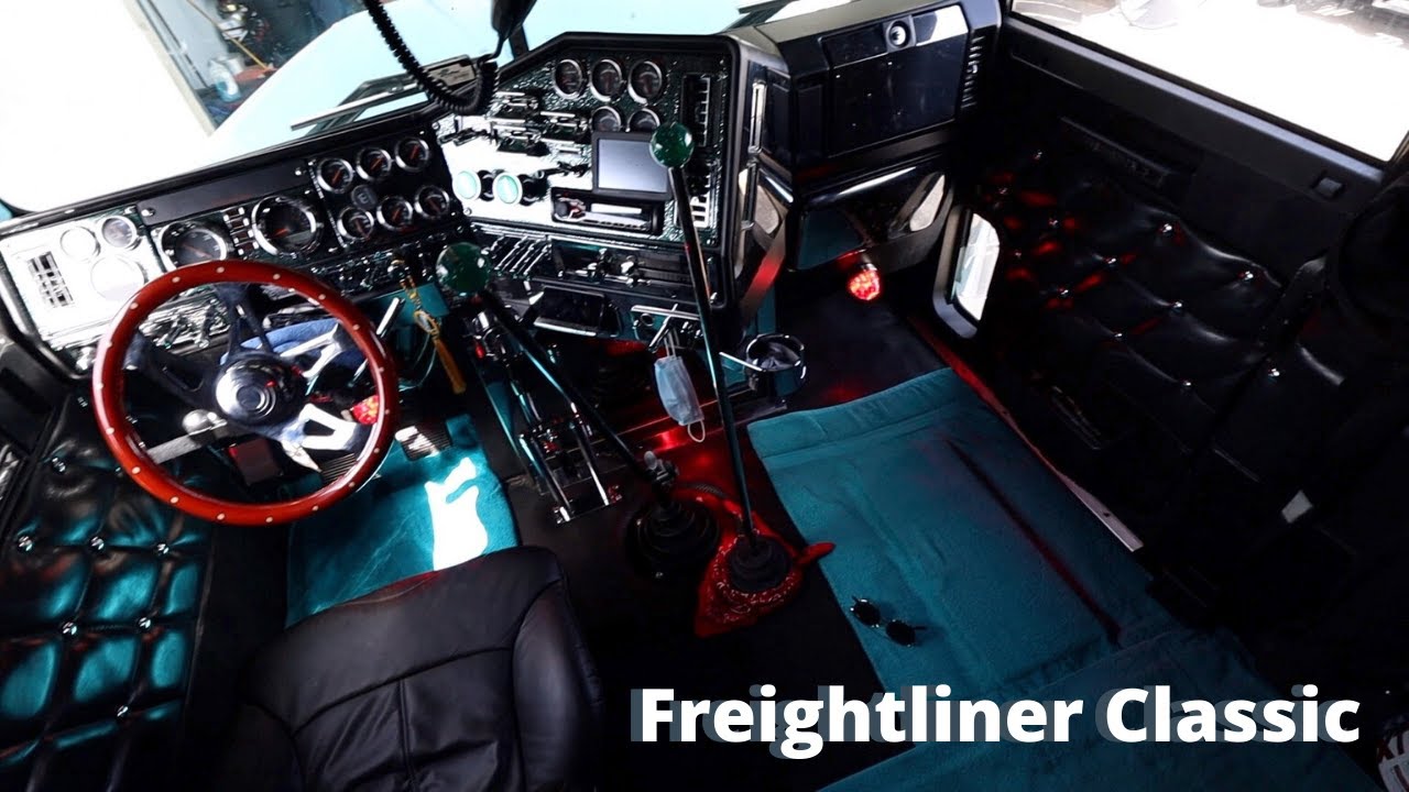 Freightliner Classic Interior Inside Look Of A Freightliner Classic