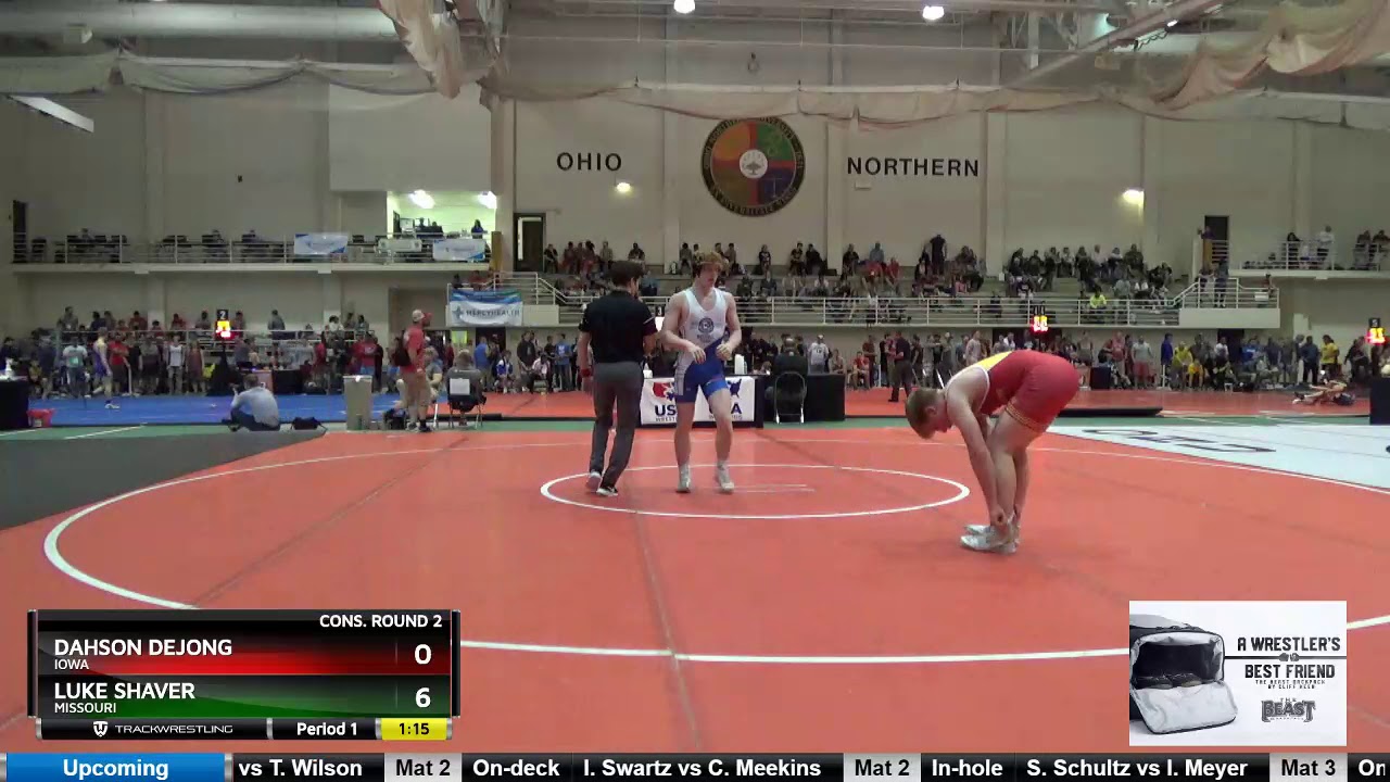 16U 170 Dahson DeJong Iowa Vs Luke Shaver Missouri - YouTube
