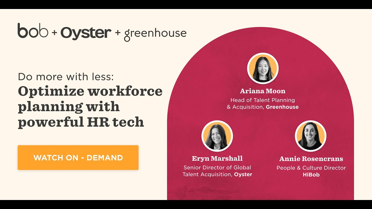 Do more with less: Optimize workforce planning with powerful HR tech ...
