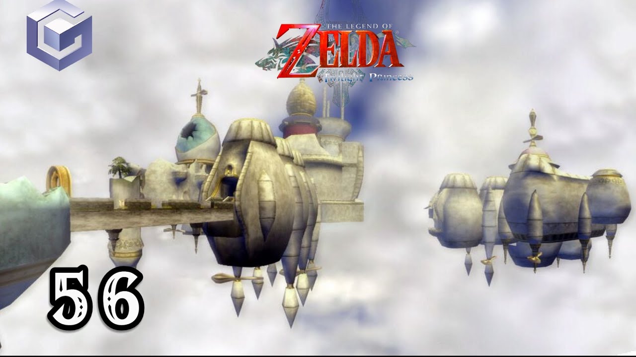 The Legend of Zelda: Twilight Princess |GC| Part 56 | Sky Temple (City ...