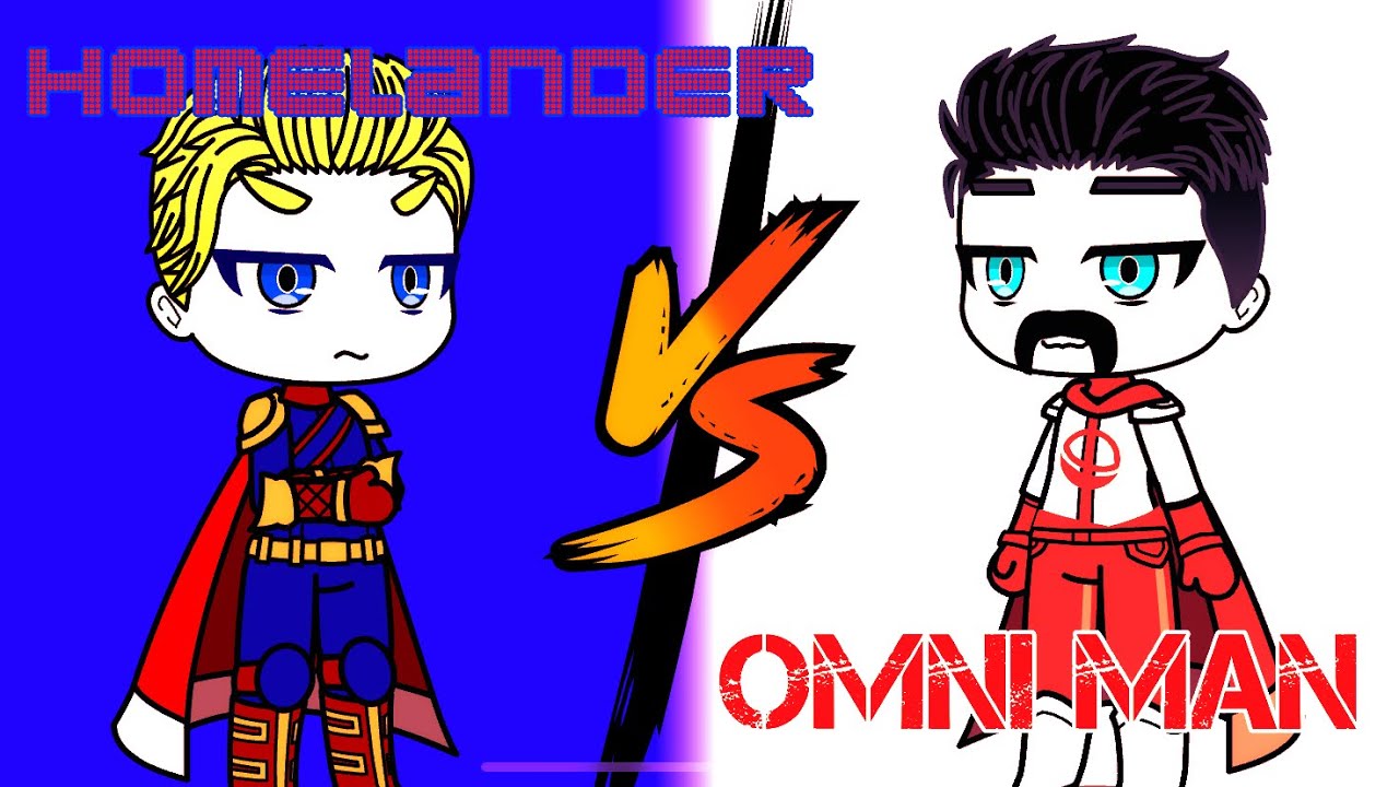Homelander vs Omni Man |Gacha Club|Death Match| Gacha Fight - YouTube