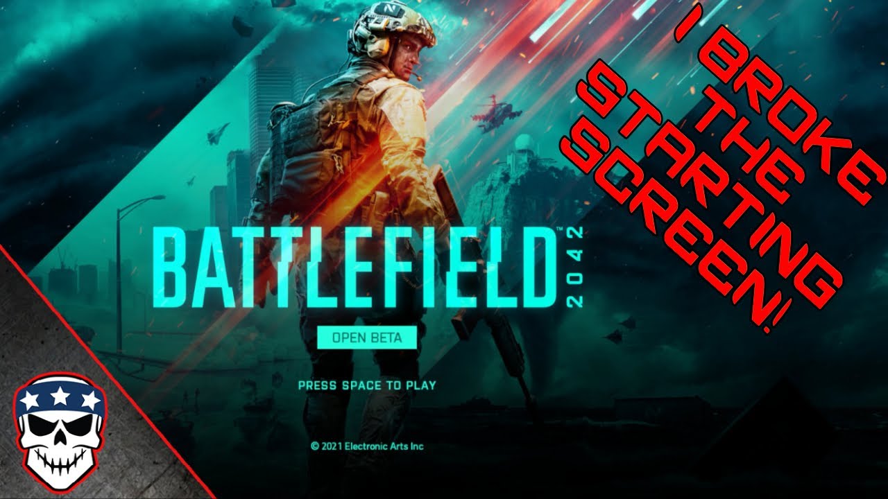 I Already Broke the Starting Screen in Battlefield 2042! # ...