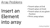 Data Structure: Array Problems with implementation in Java - YouTube