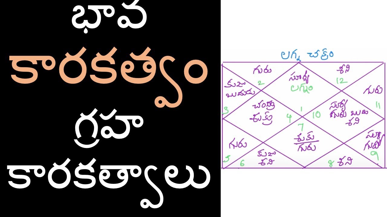 Astrological Analysis of Bhava Chart in Telugu || MeenakshiAstrology ...