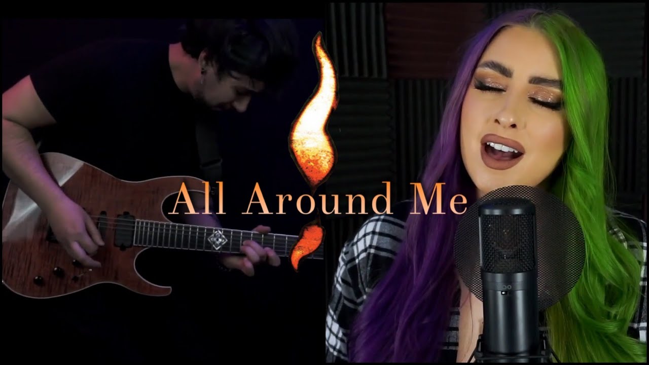 All Around Me - Flyleaf (cover by ALYXX & Chris Mifsud) - YouTube