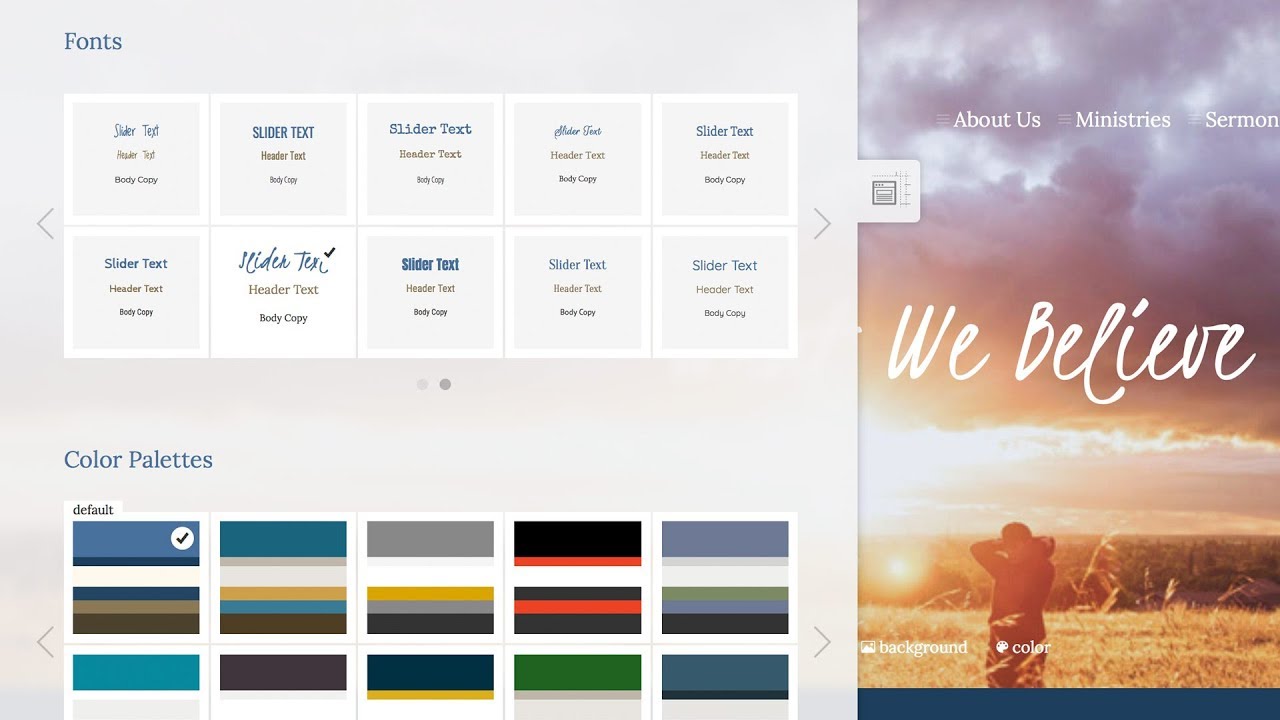 5 New Font Sets for Your Church Website - YouTube