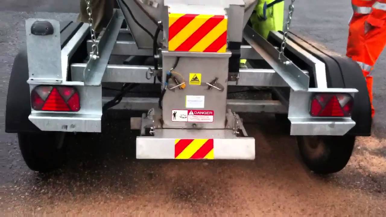 Gritex SaltDogg Stainless Gritter - YouTube