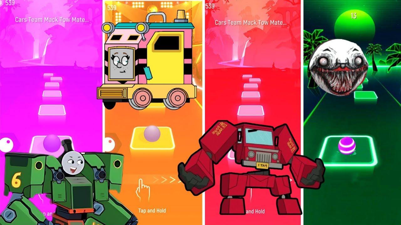 Robot Henry vs Dragonfly Persy vs Postman Pat Robot vs Monster Thomas ...