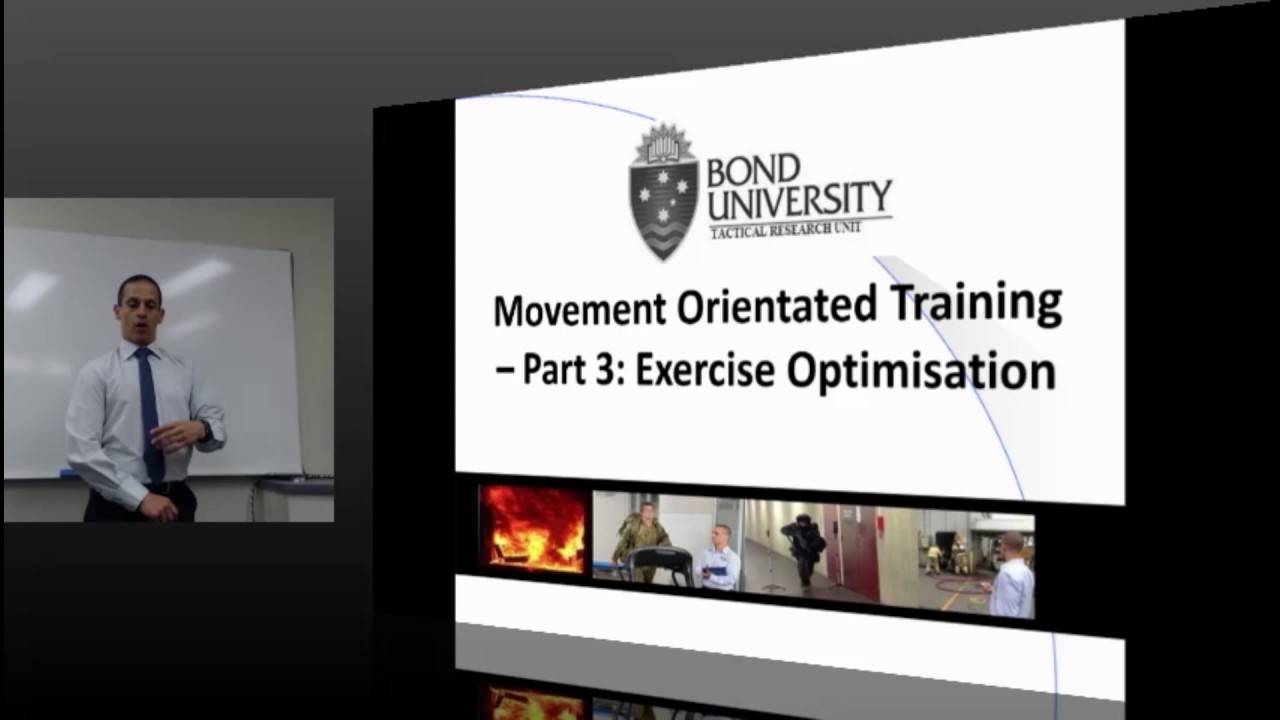 Rob Orr – Movement Orientated Training – Part 3: Exercise Optimization ...