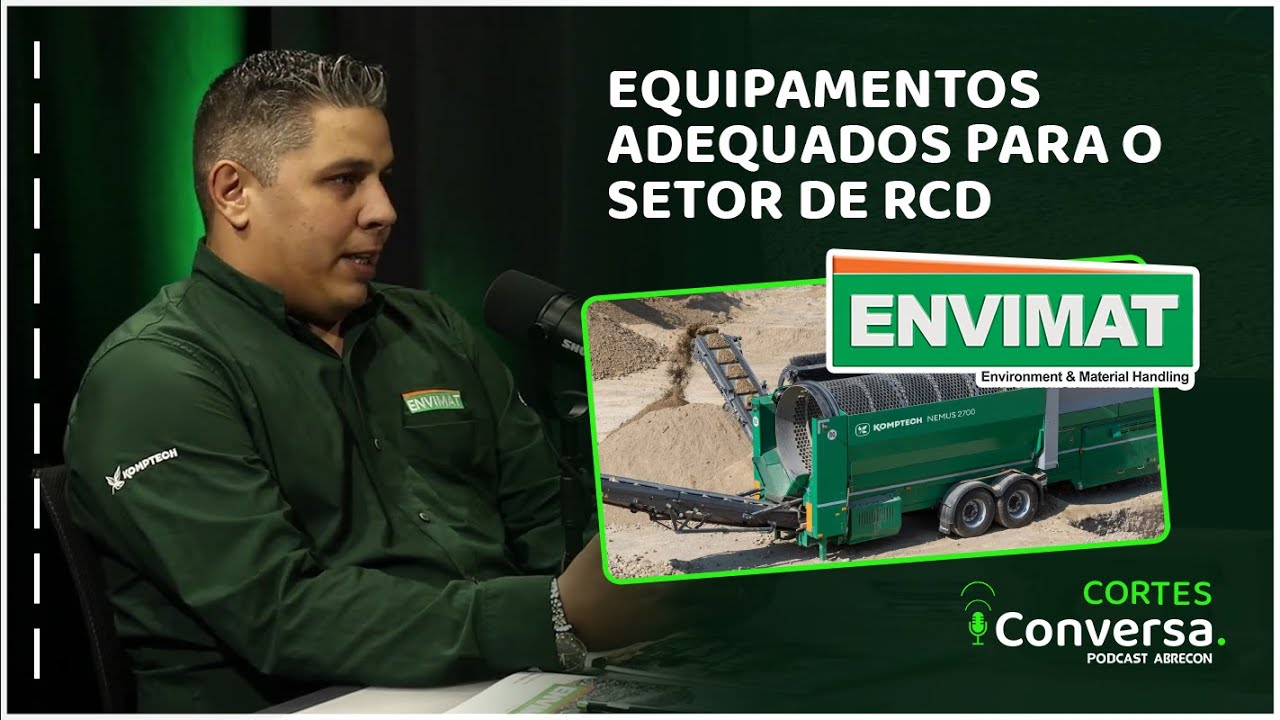 Os equipamentos móveis p/ reciclagem de RCD são eficientes para ...