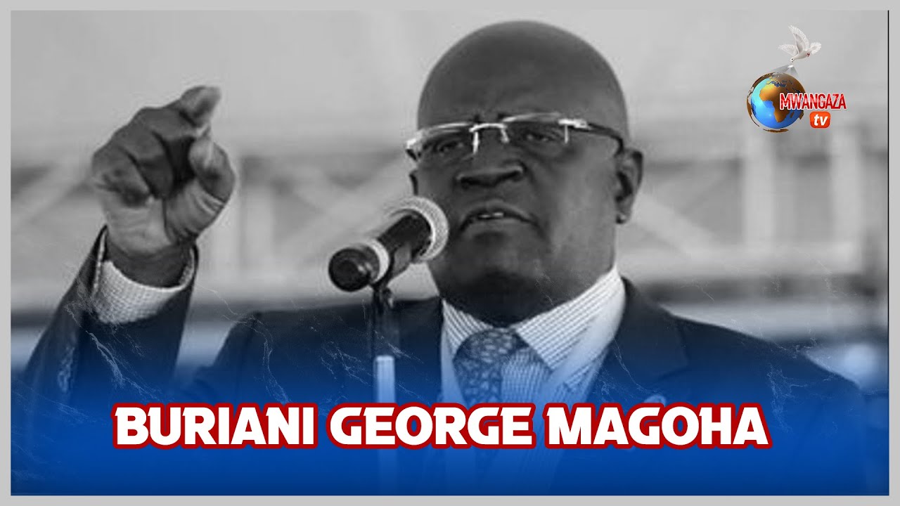 PROF.GEORGE MAGOHA'S FUNERAL SERVICE - YouTube