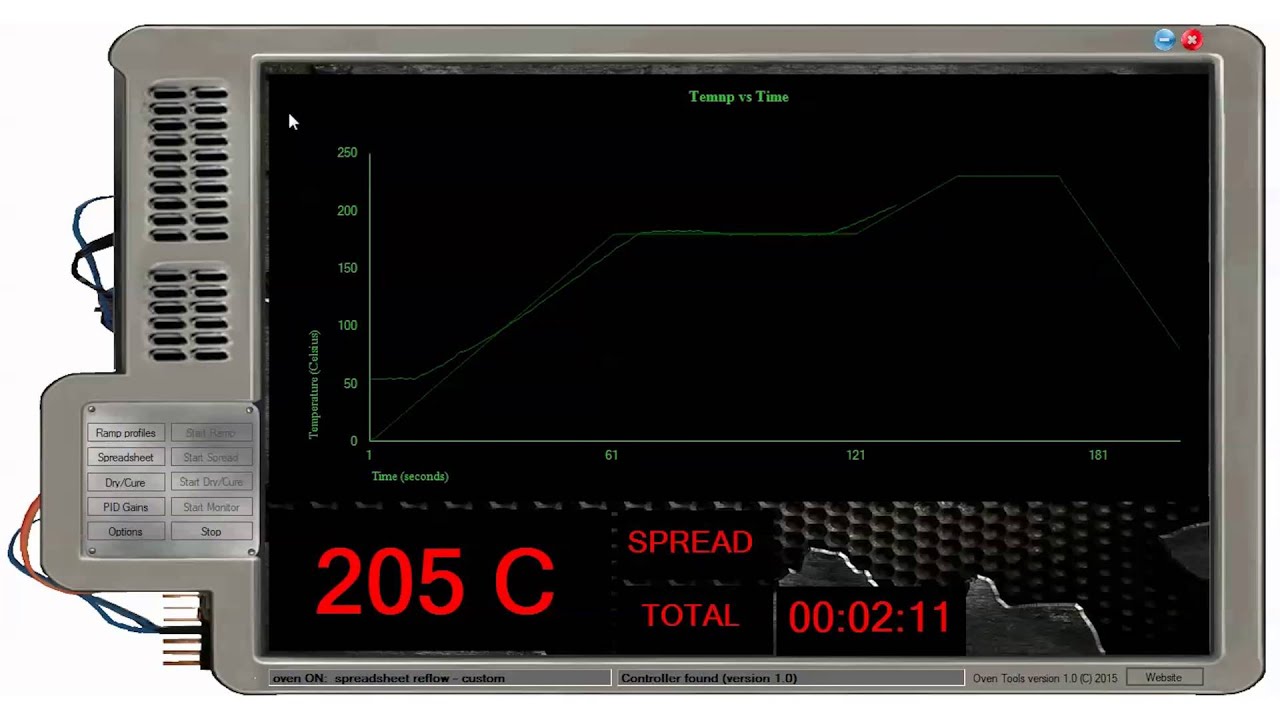techFX reflow spreadsheet - YouTube
