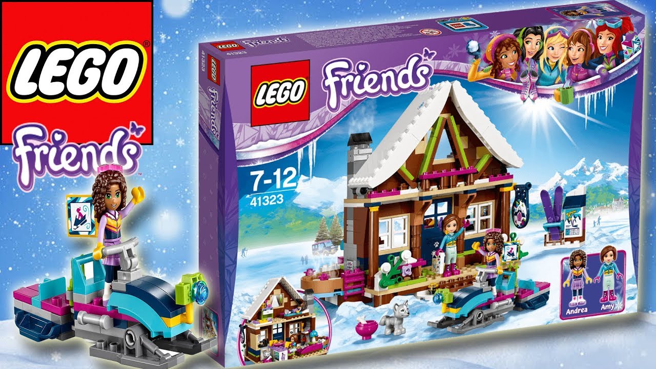 LEGO FRIENDS - SNOW RESORT CHALET - BUILD AND PLAY | Little Kelly ...