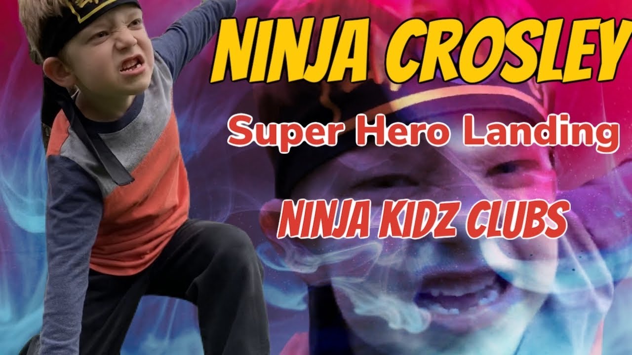 Ninja Kidz TV Super Hero Landing Ninja Kidz Clubs - YouTube