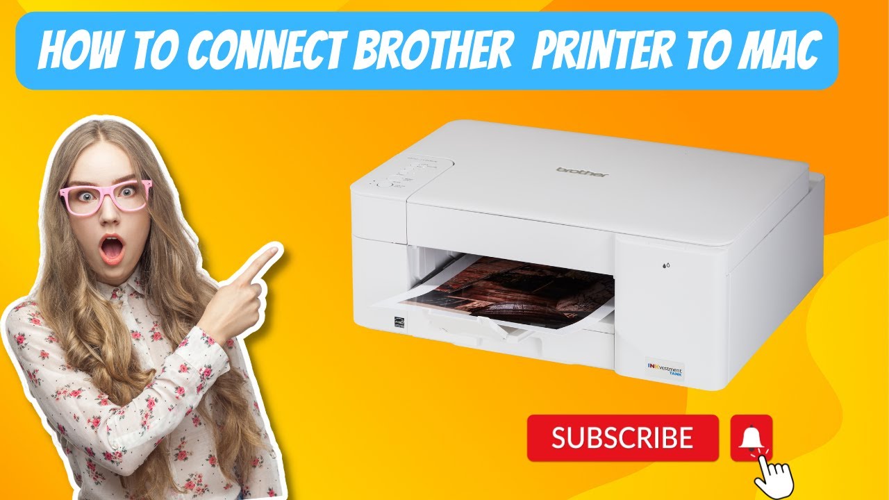 Connect Brother Printer To MAC | Brother Printer Setup | DSK - YouTube