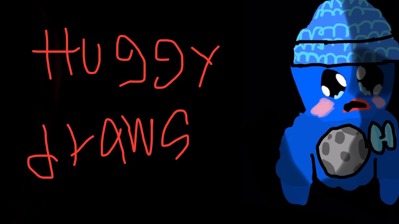 Huggy draws: baby Huggy crying - YouTube