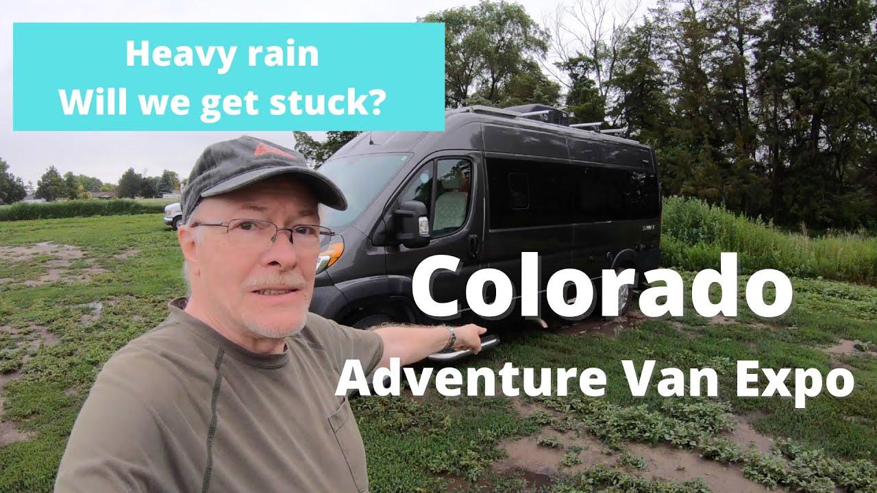 V5E13 Colorado Road Trip Part 1- Adventure Van Expo | Van Camping in ...
