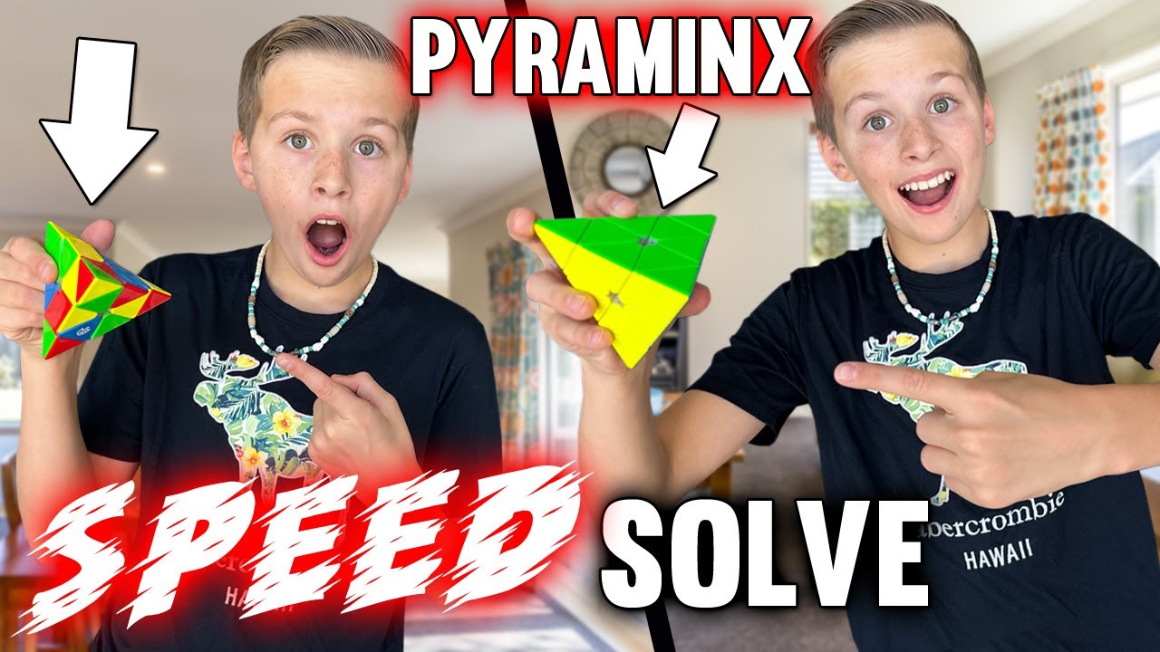 Solve A Pyraminx Fastest Algorithm Youtube