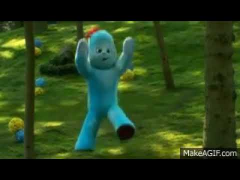 Iggle Piggle falls down. - YouTube