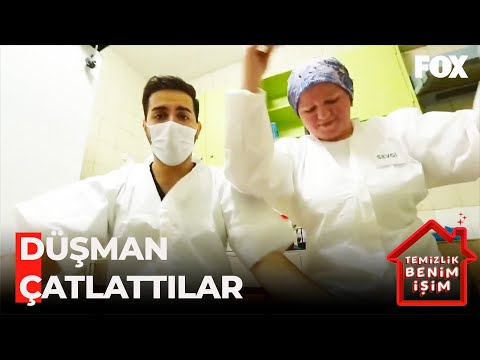 Kadir ve Sevgi Kurtlarını Döktüler - Temizlik Benim İşim 197. Bölüm