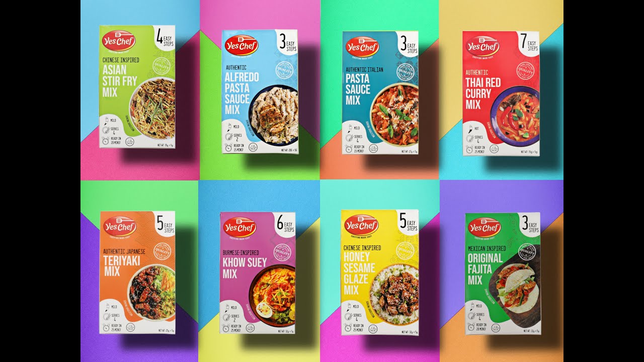 Yes Chef Seasoning Mixes. Your Culinary Journey Starts Here. - YouTube