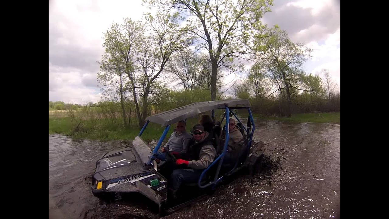 Starting out the day ATV and utv mudding - YouTube