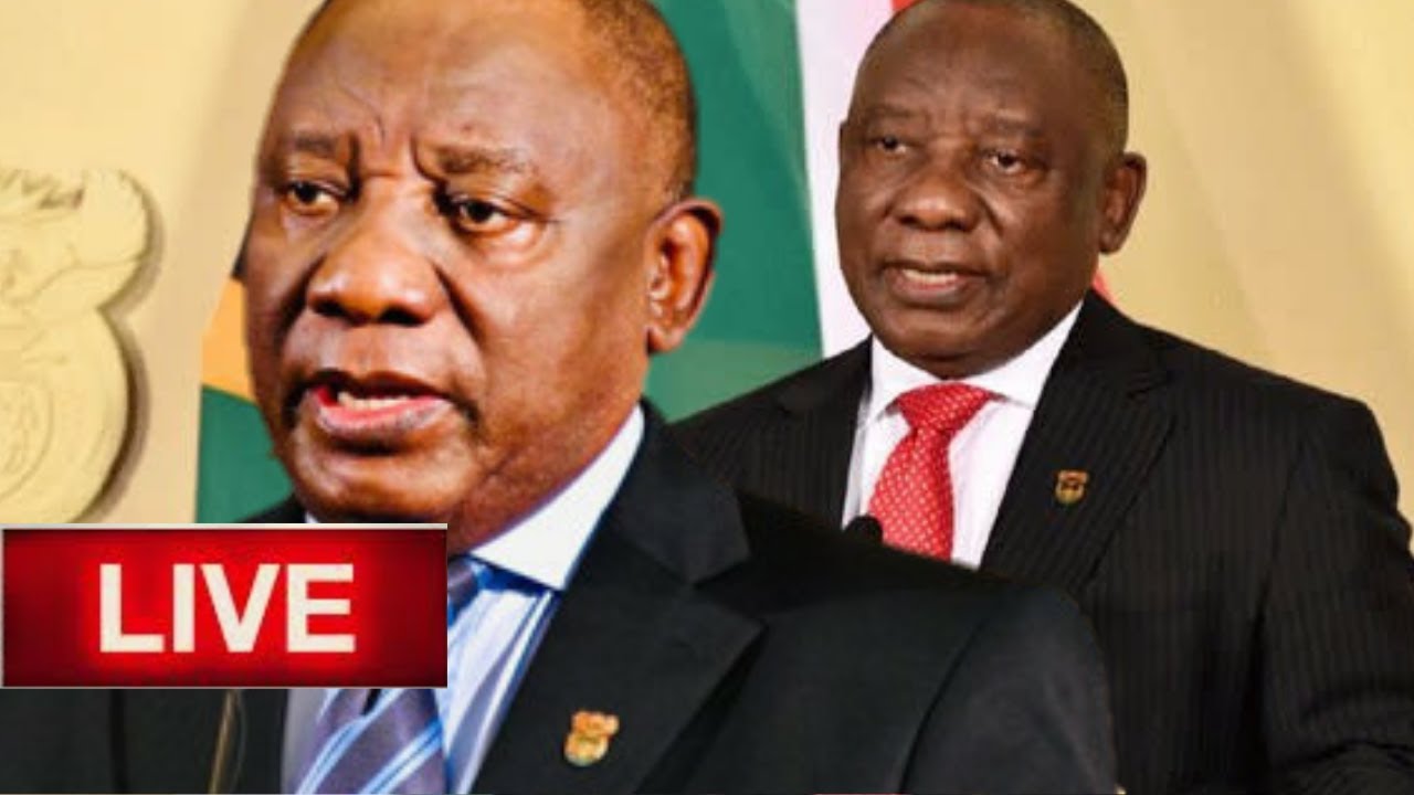 President Cyril Ramaphosa calls the family meeting - YouTube