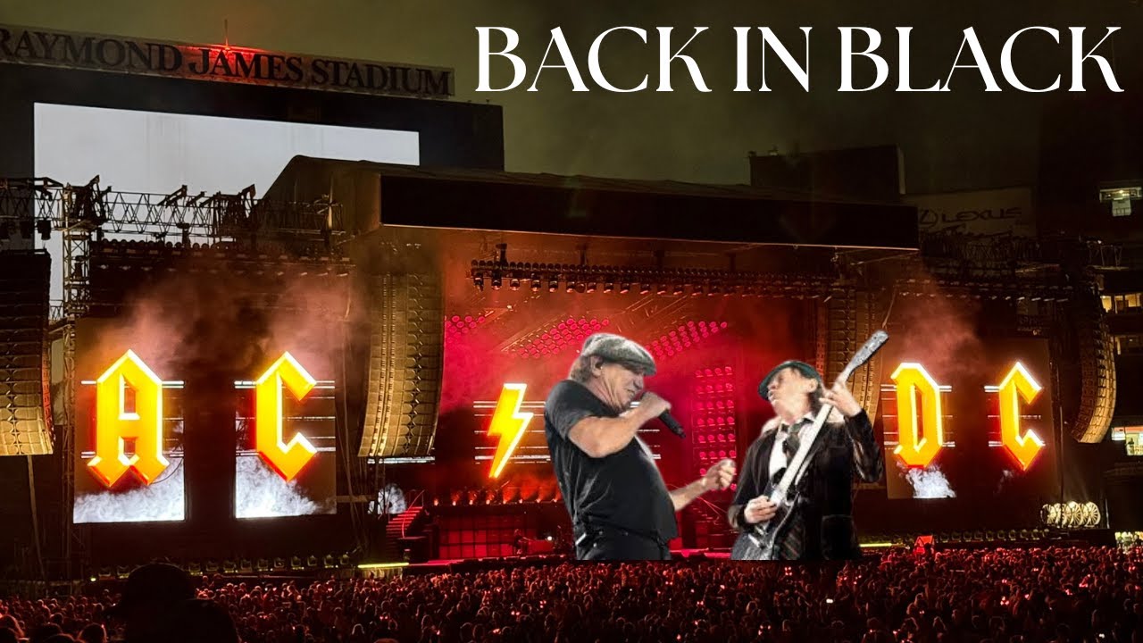 AC/DC (4K) “Back in Black” ⚡TAMPA will NEVER Forget!⚡ - YouTube