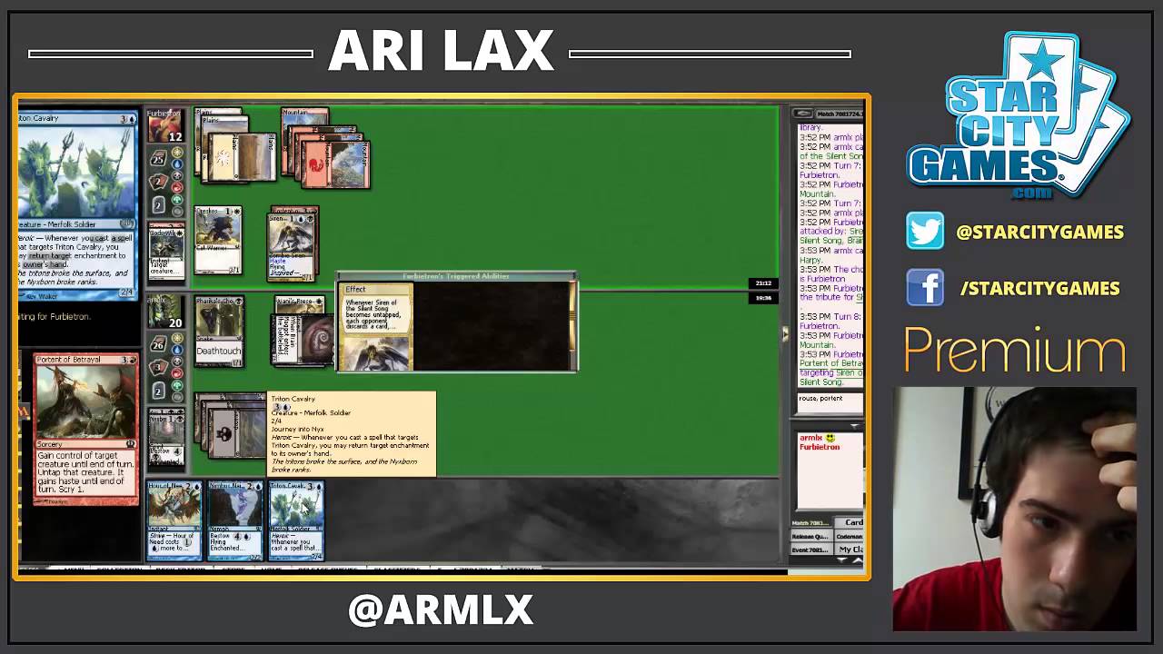 05/15/2014 - Ari Lax - JBT - Round 2 [Magic: the Gathering] - YouTube