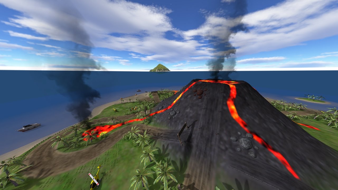 MX Simulator - track review - "Volcano Island Raceway" - YouTube