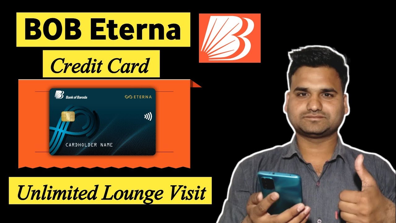 BOB Eterna Credit card Review | Unlimited Lounge Acess - YouTube