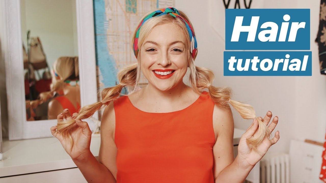 Hair Tutorial: Summer Pigtails 💁🏼 - YouTube