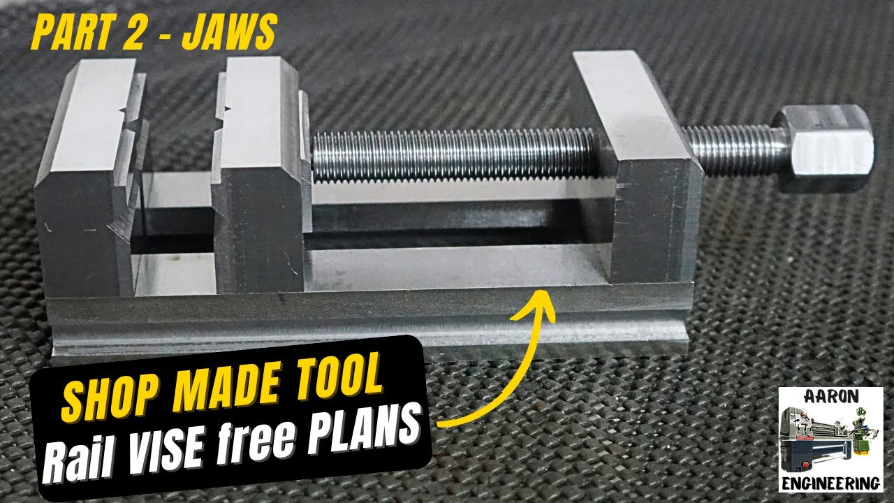 DIY VISE Pt.2 | FREE PLANS | Let's make the Jaws! - YouTube